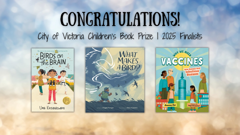 Finalists announced for the 2025 Victoria Book Prizes – The Canadian ...