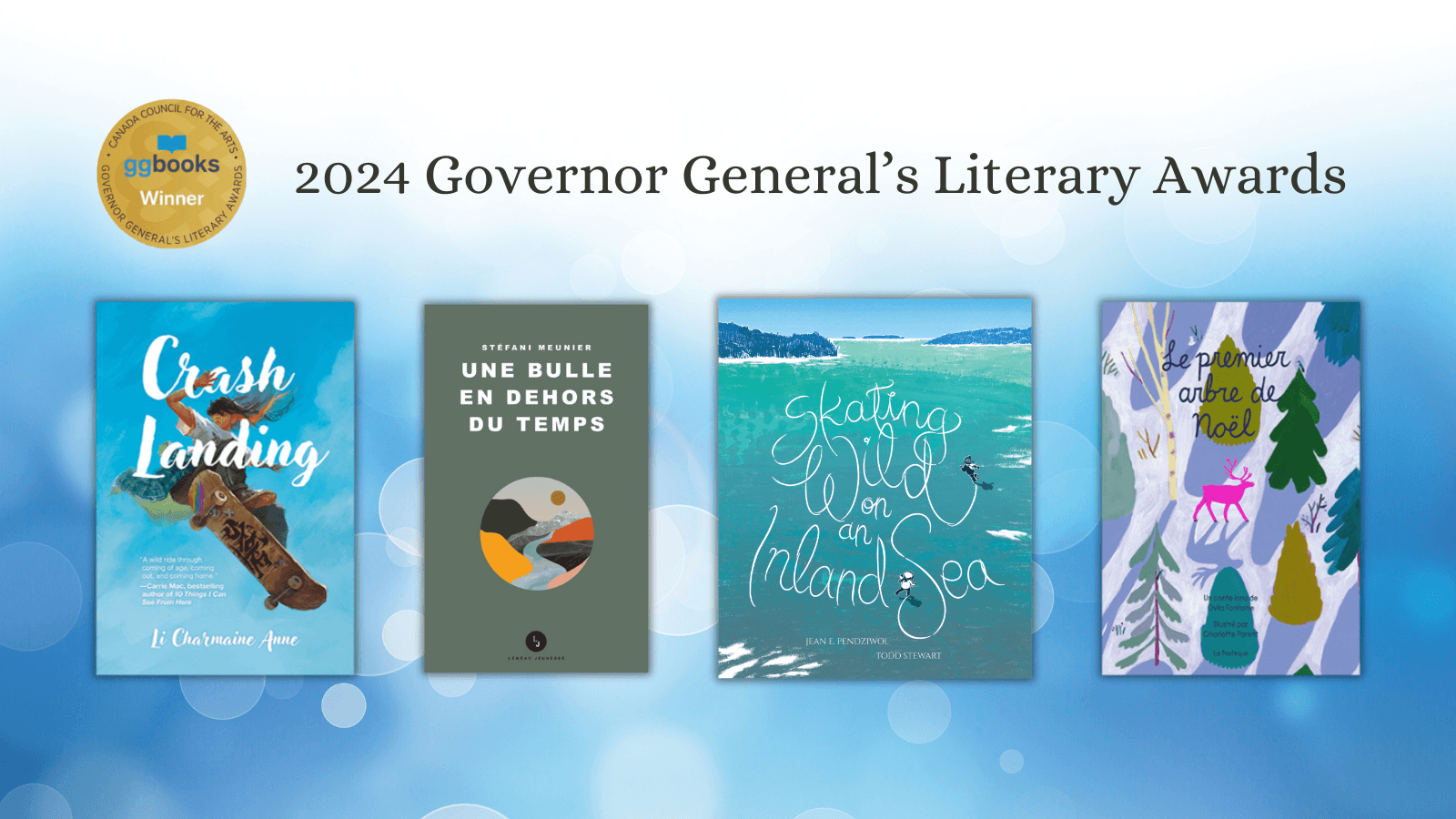 Winners Announced for the 2024 Governor General's Literary Awards – The ...