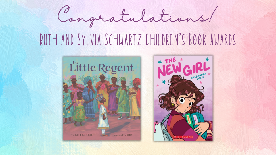Winners of the 2025 Ruth and Sylvia Schwartz Children's Book Awards an – The Canadian Children's ...