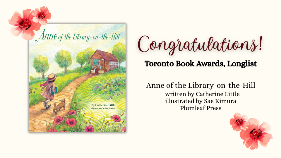 Anne of the Library-on-the-Hill longlisted for the Toronto Book Awards – The Canadian Children's ...